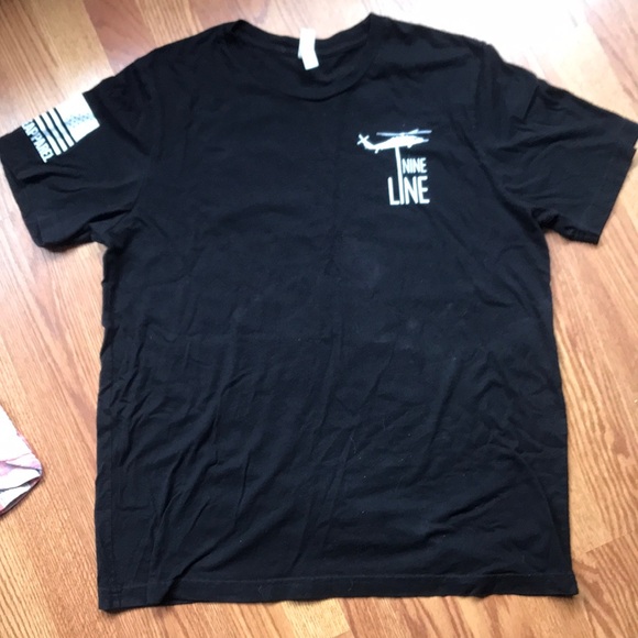 Nine Line | Shirts | Mens Black Tshirt | Poshmark